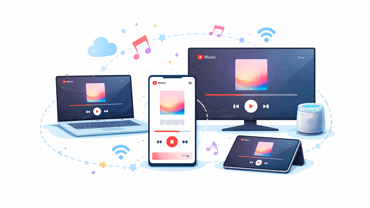 Synchronizacja urządzeń pojawi się w YouTube Music