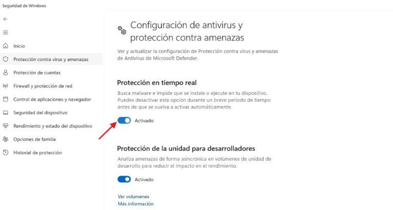 Cómo desactivar Windows Defender temporalmente