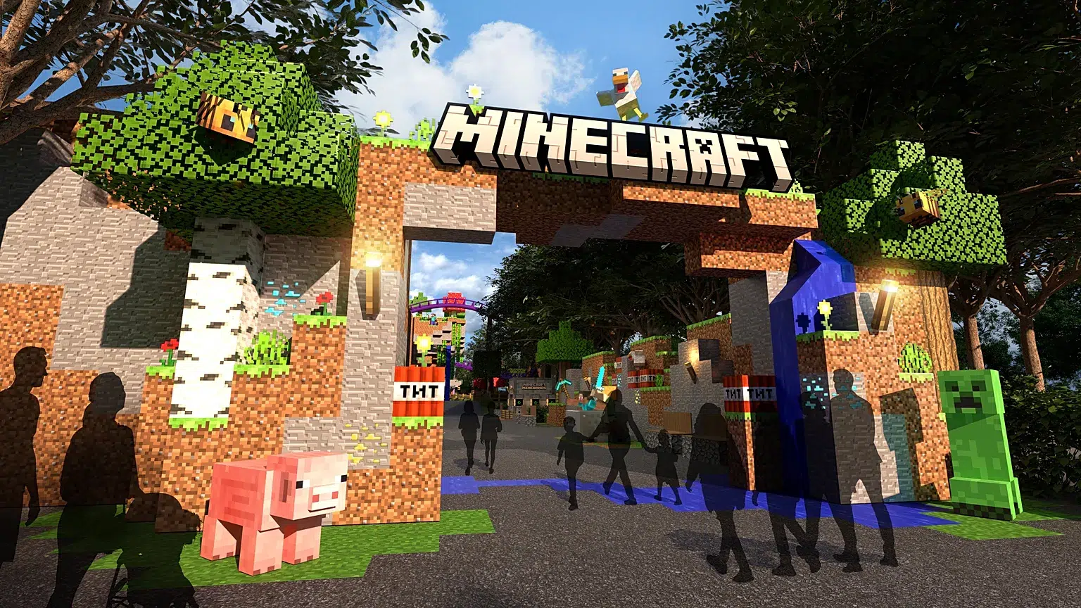 Minecraft World: The Great Minecraft Theme Park