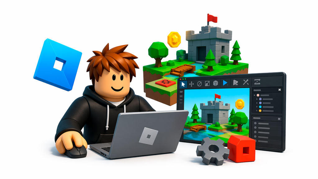 Como criar um jogo no Roblox passo a passo com o Roblox Studio