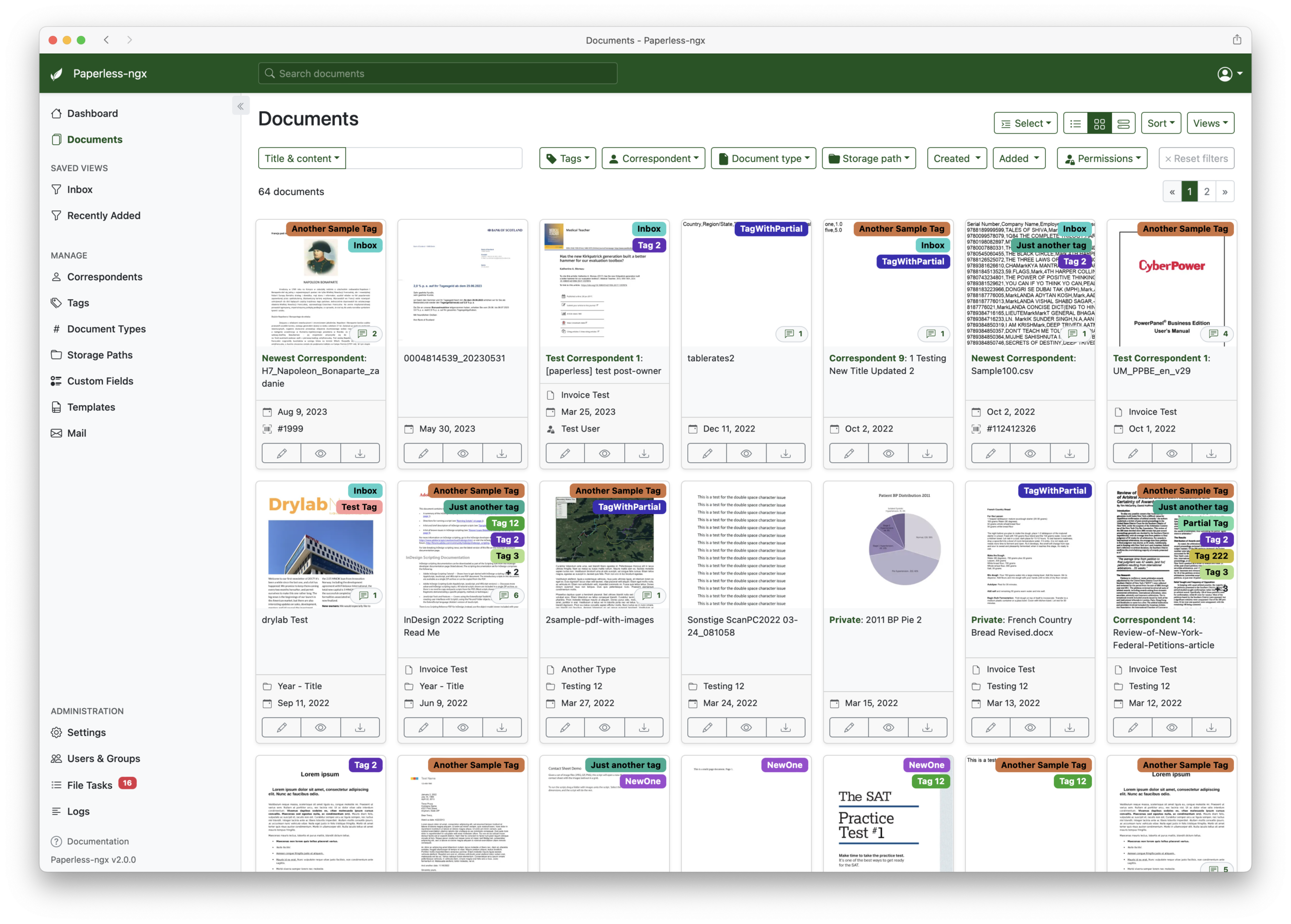 compartir tus documentos con Paperless-ngx
